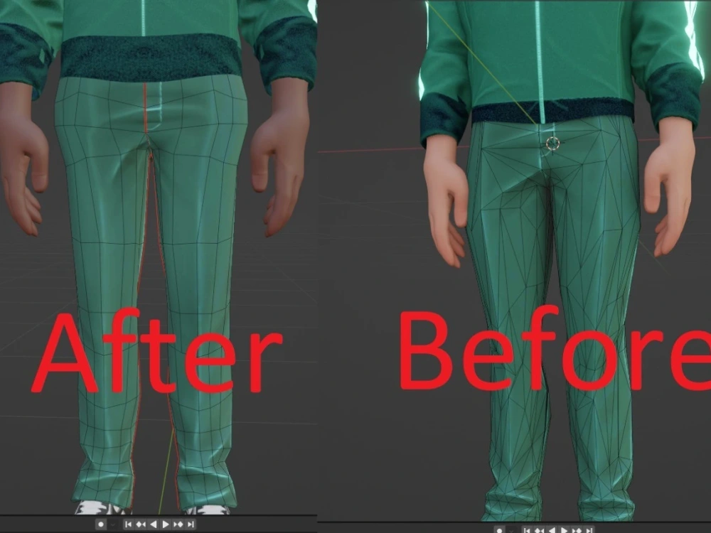 3d character rig in blender, maya, unity and Ue | Upwork