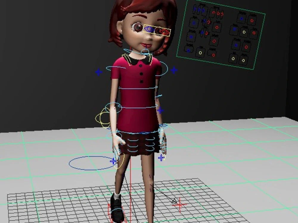 3d character rig in blender, maya, unity and Ue | Upwork