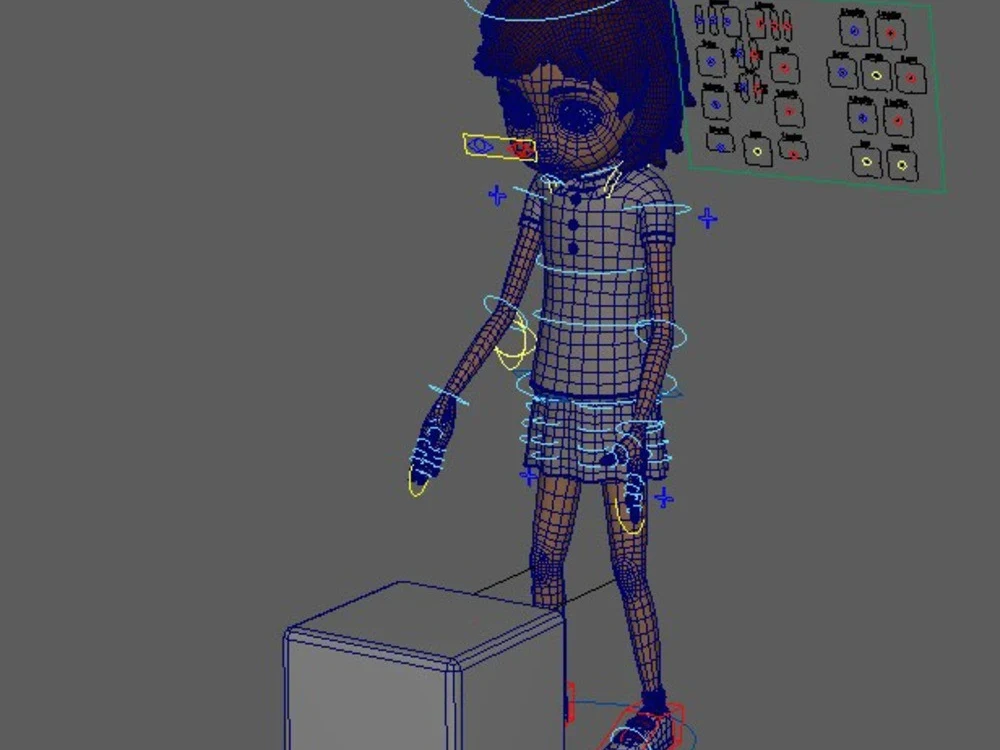 3d character rig in blender, maya, unity and Ue | Upwork
