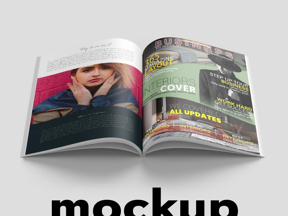 An Editorial design for the magazine cover | Upwork