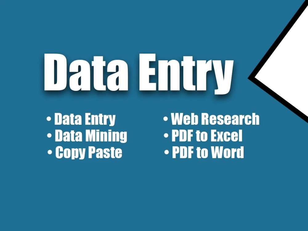 Accurate data entry, manual typing, PDF to Word and Excel Conversion | Upwork