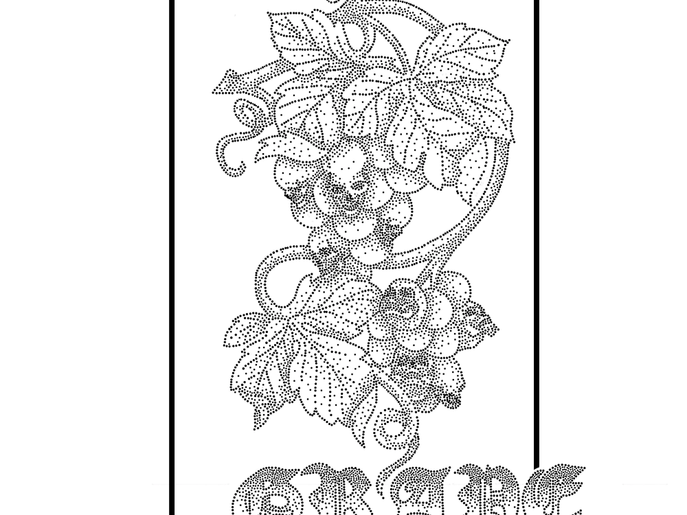 Stippling digital art for cover band, t shirt, sticker, etc | Upwork