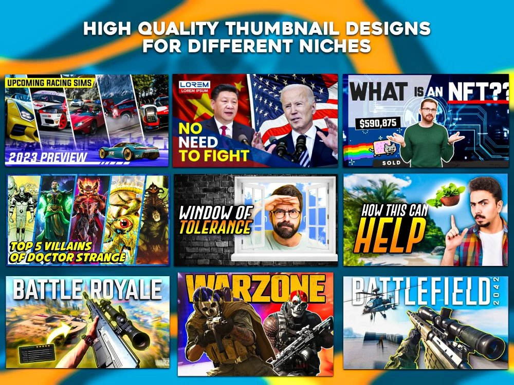 A Creative YouTube Thumbnail Design that boosts your CTR | Upwork