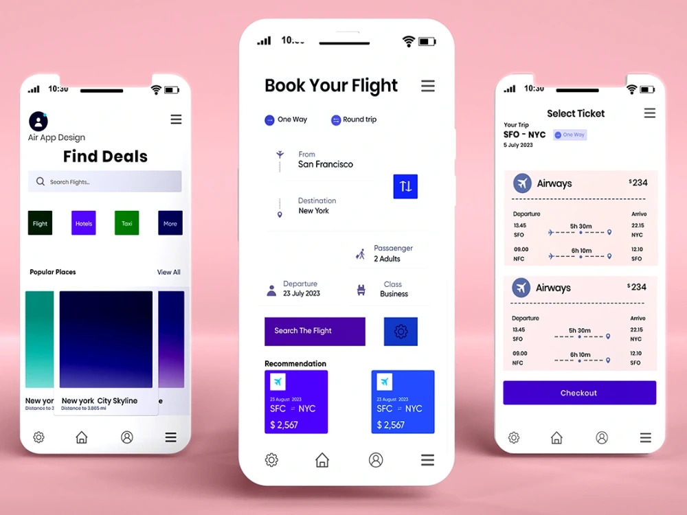 Attractive modern and clean mobile android ios and web app ui ux design | Upwork