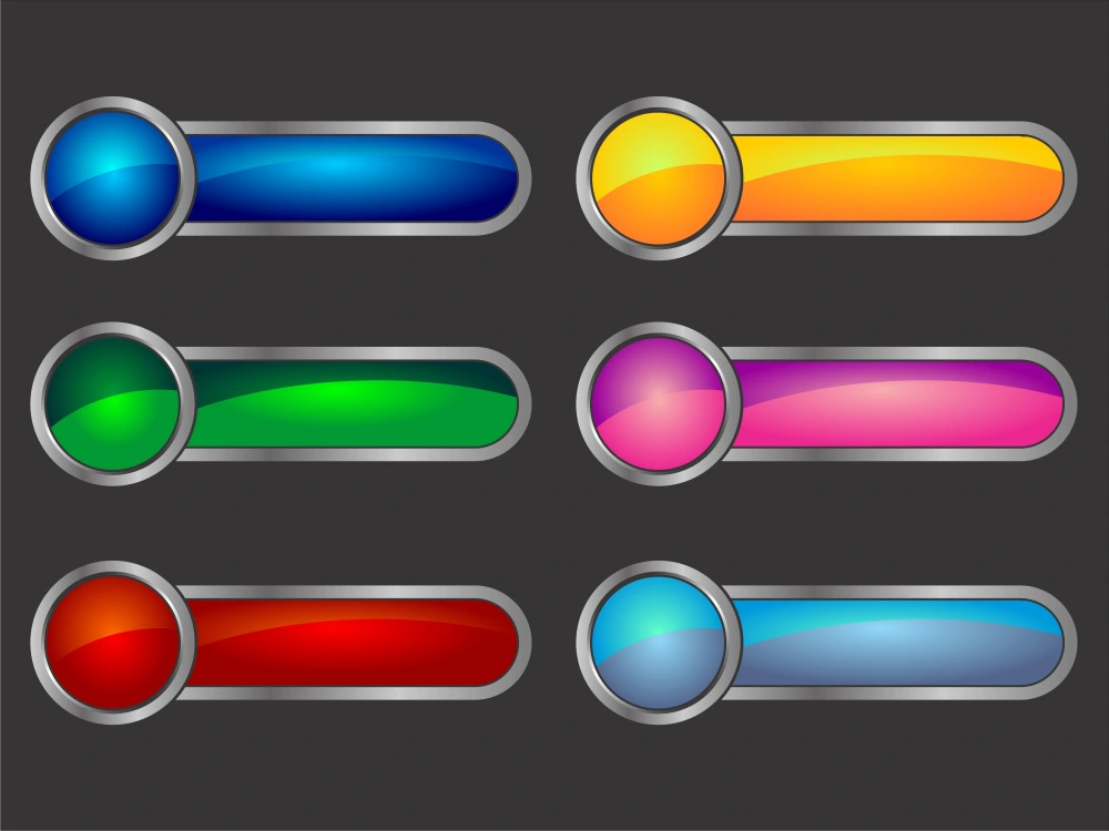 Modern web button design | Upwork