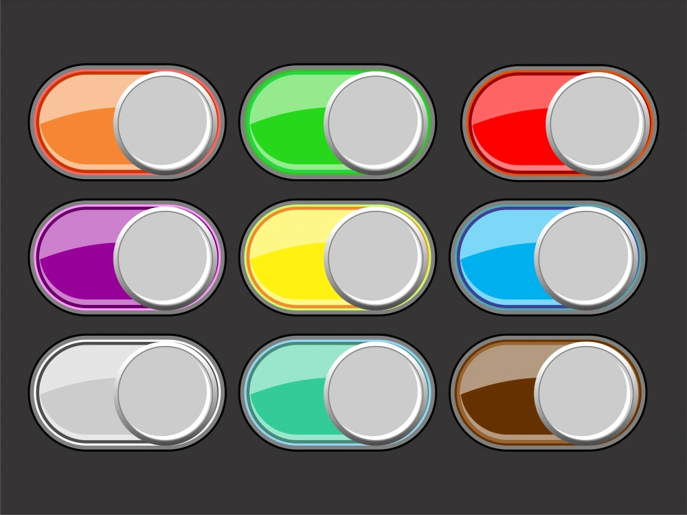 Modern web button design | Upwork