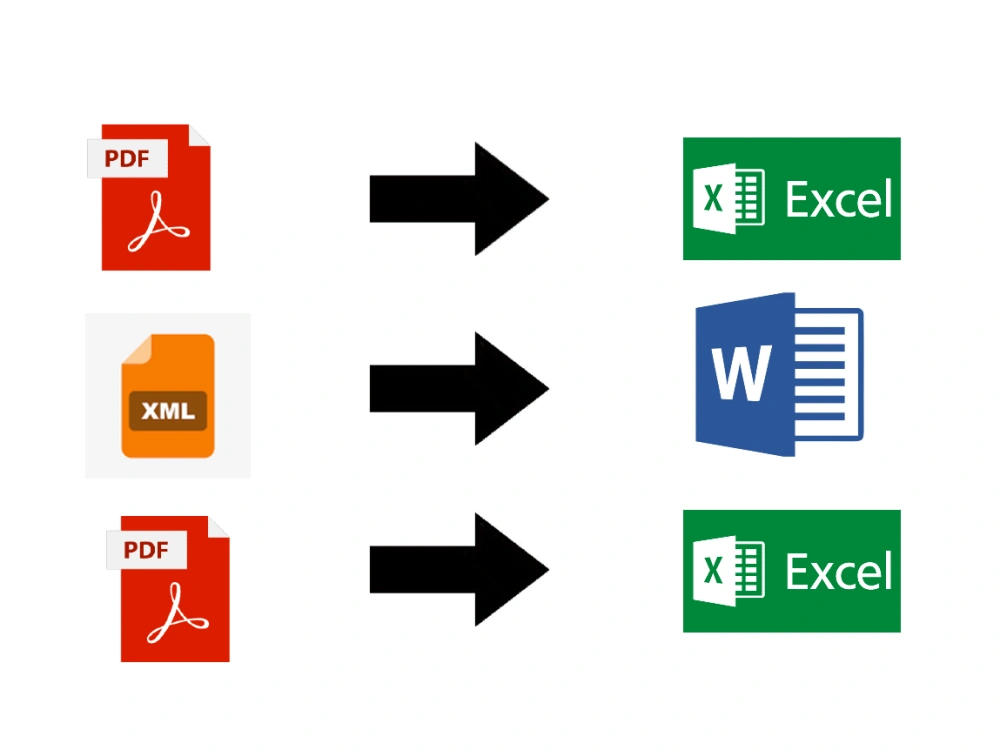 Excel data entry, spreadsheet automation and conversion PDF to Word / Excel | Upwork