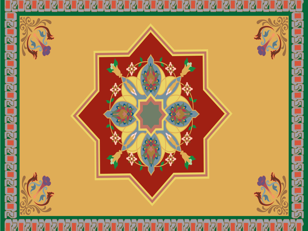 A rug carpet pattern design | Upwork