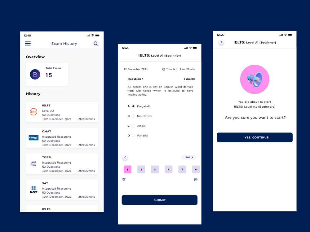 A complete mobile app for e-learning (Edutech) | Upwork