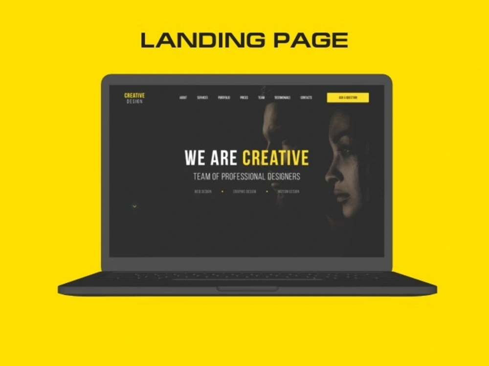 A cool landing page that will drive conversion | Upwork