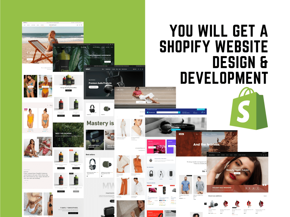 A Shopify website design & development | Upwork