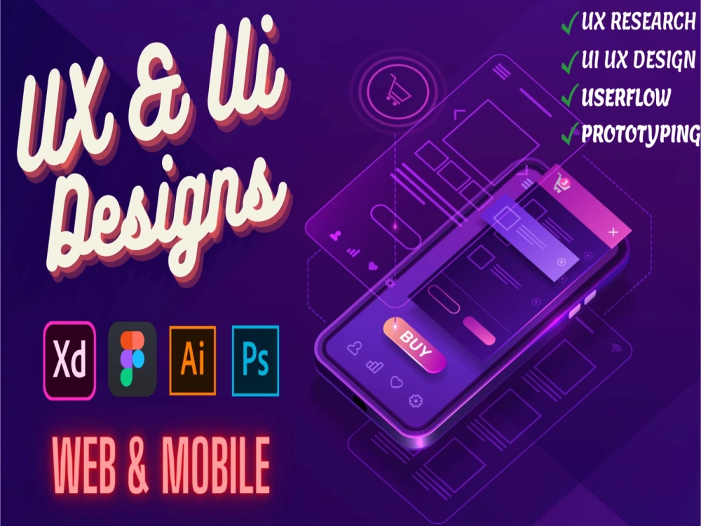 Amazing UI UX designs for website and applications | Upwork