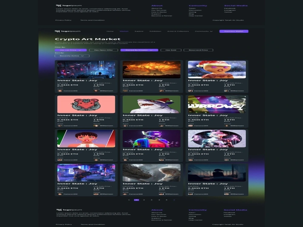 Amazing UI UX designs for website and applications | Upwork