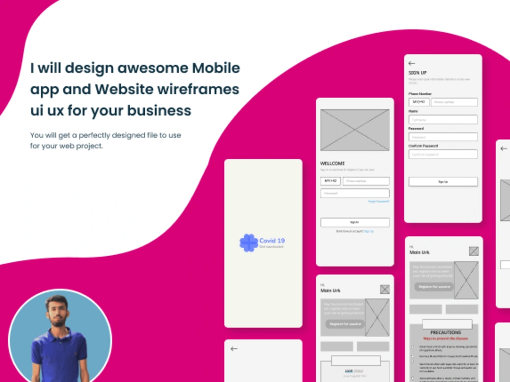 UI UX wireframes with Figma | Upwork
