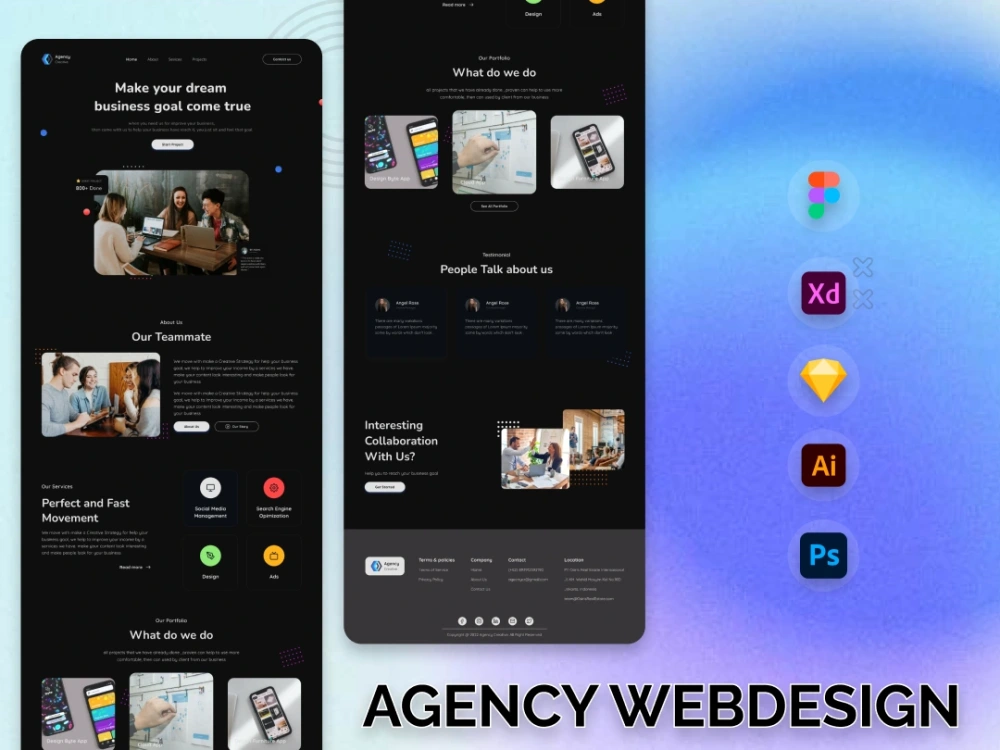 Responsive Website UX/UI Design|Web UI|Landing Page|Prototype in Figma, XD | Upwork