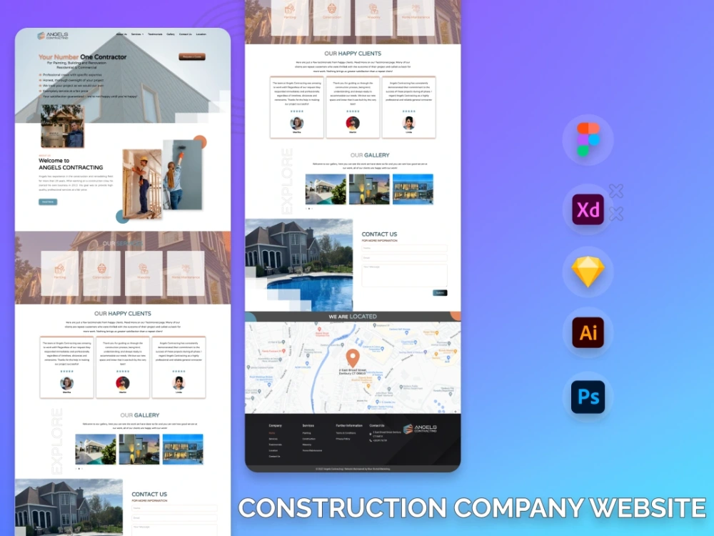 Responsive Website UX/UI Design|Web UI|Landing Page|Prototype in Figma, XD | Upwork