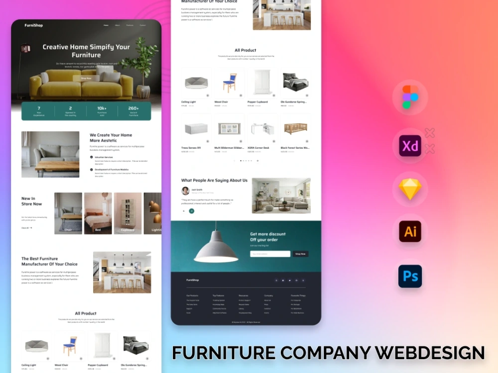 Responsive Website UX/UI Design|Web UI|Landing Page|Prototype in Figma, XD | Upwork