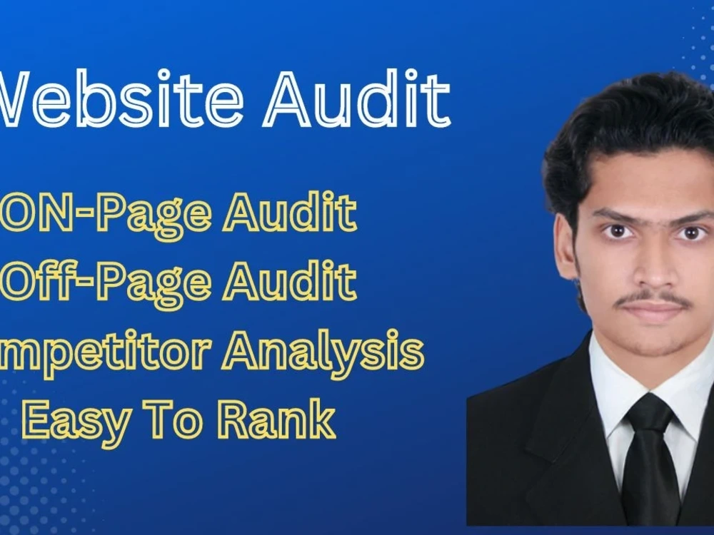 Seo audit report of your website competitor analysis | Upwork