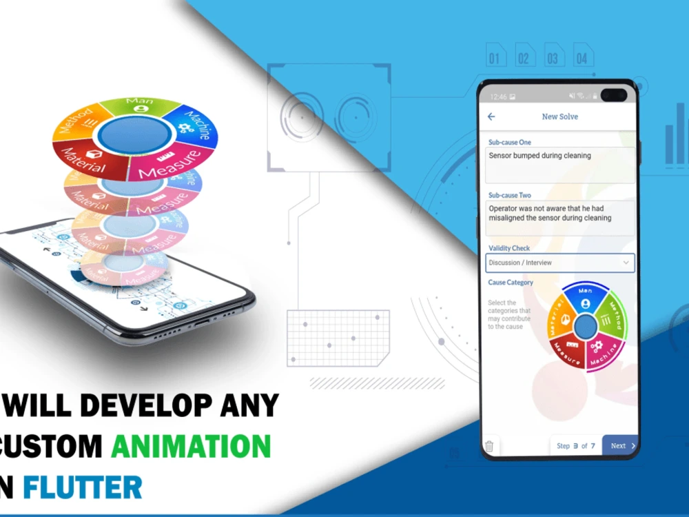 Any animation developed in flutter | Upwork