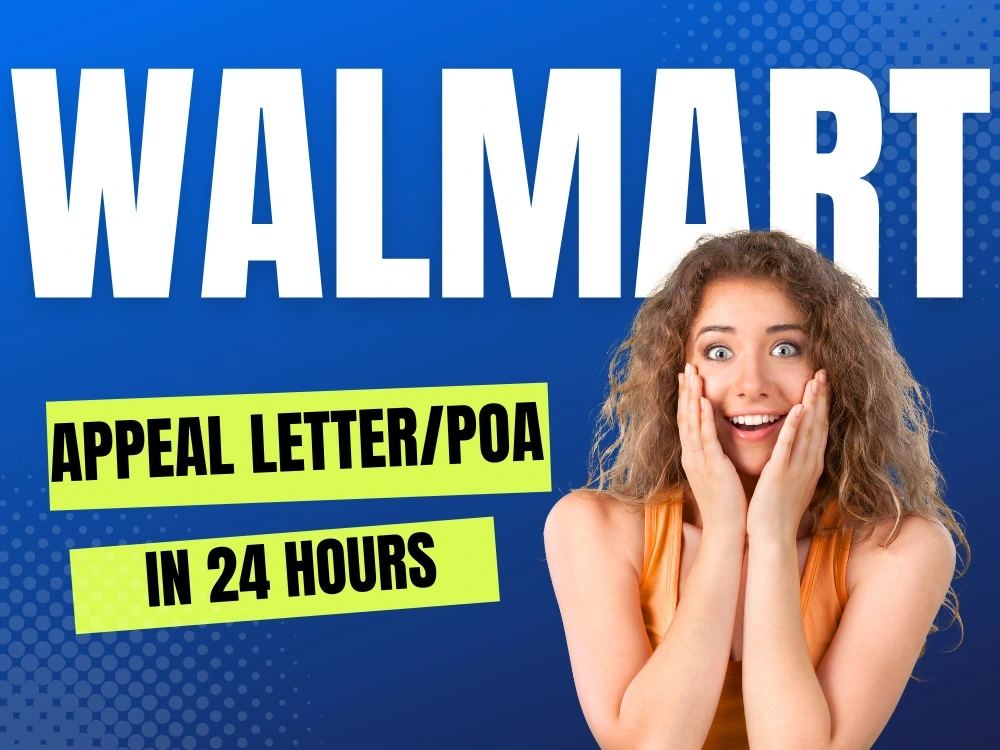 A strong appeal letter/plan of action for reinstating Walmart ...