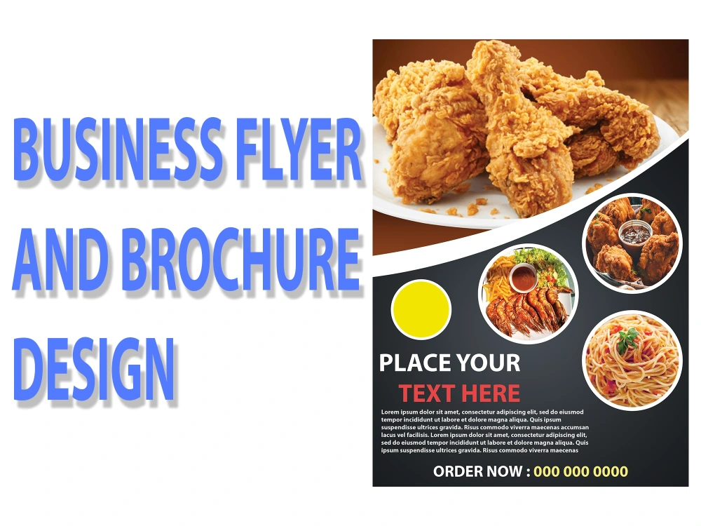 Amazing flyers, brochure design | Upwork