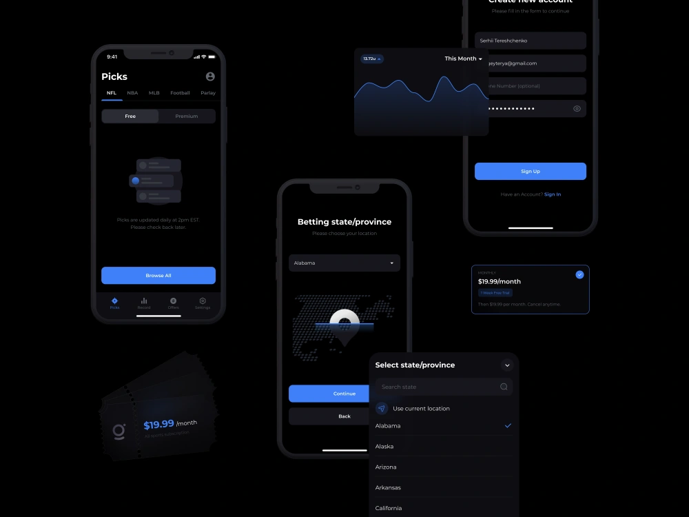 Mobile App Design for iOS/Android | Upwork