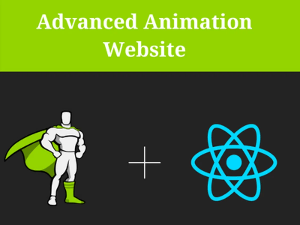 An amazing animation website using react js and GSAP | Upwork