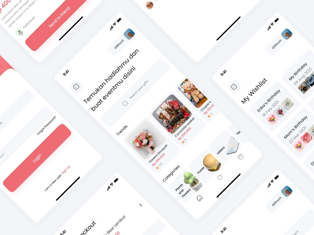Clean UI Design for Mobile App | Upwork
