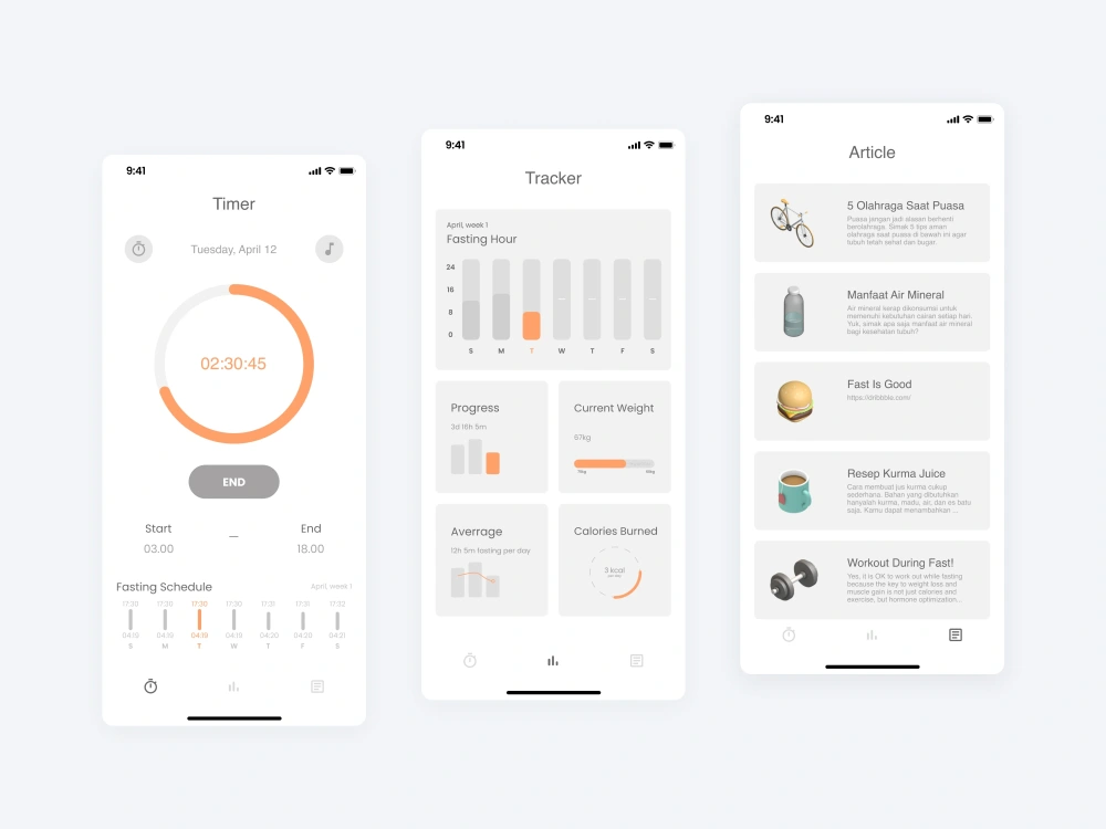 Clean UI Design for Mobile App | Upwork