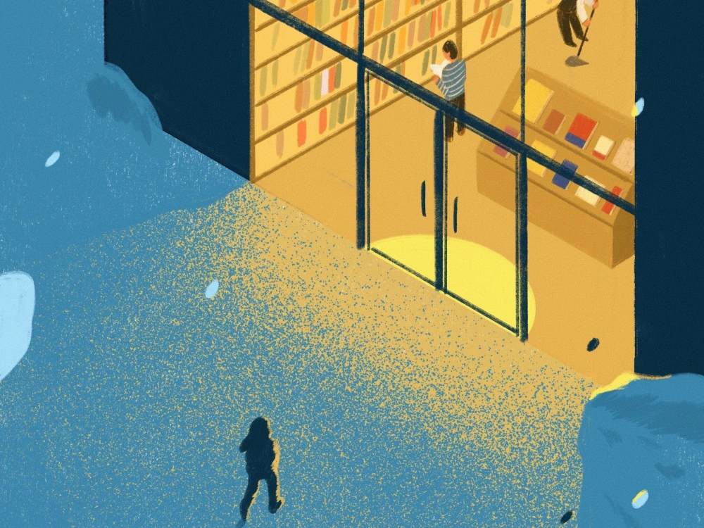 A brightly colored illustration | Upwork