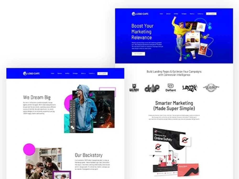 Unique and trendy website UI design with 100% satisfaction. | Upwork