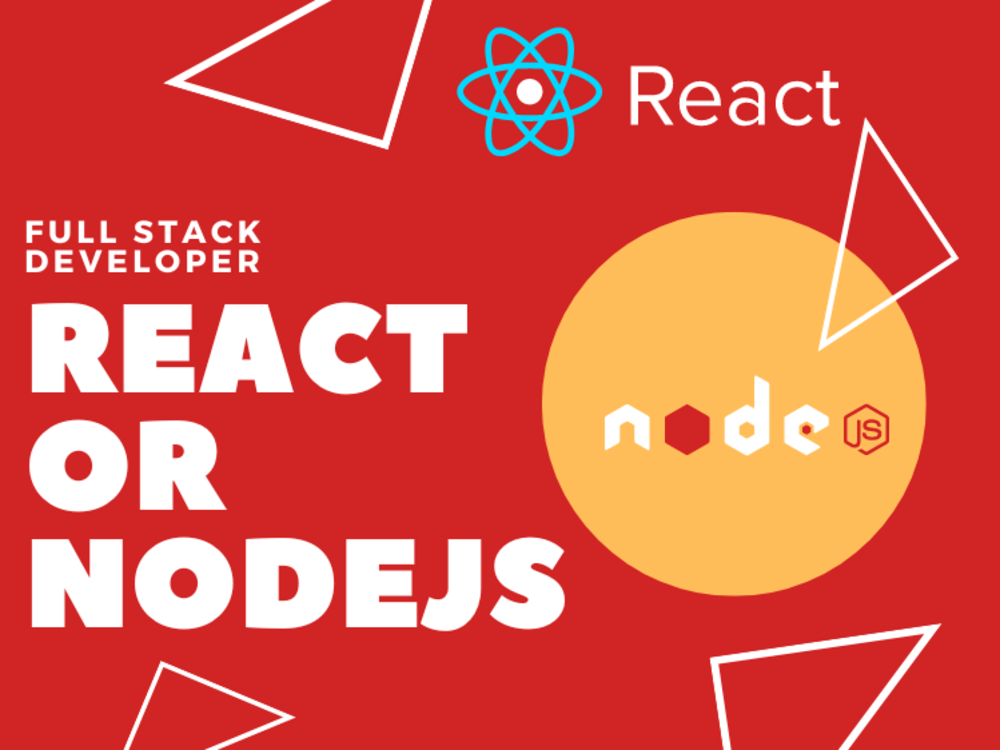 A Full Stack Developer In React Js Nodejs Upwork
