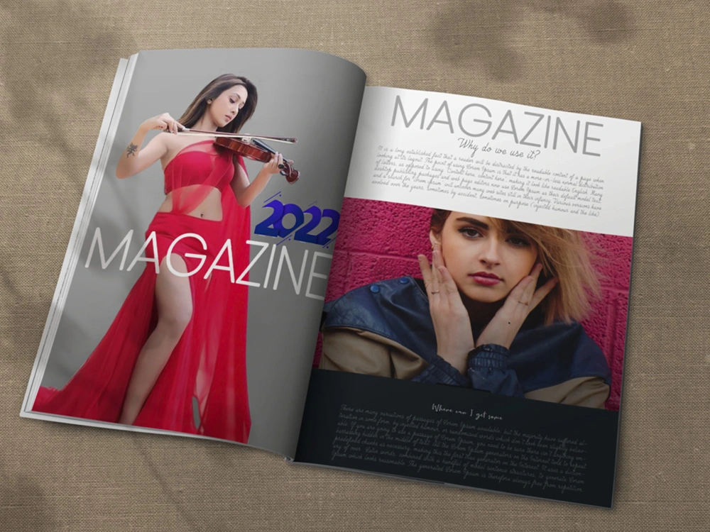A fantastic editorial design for the magazine cover | Upwork