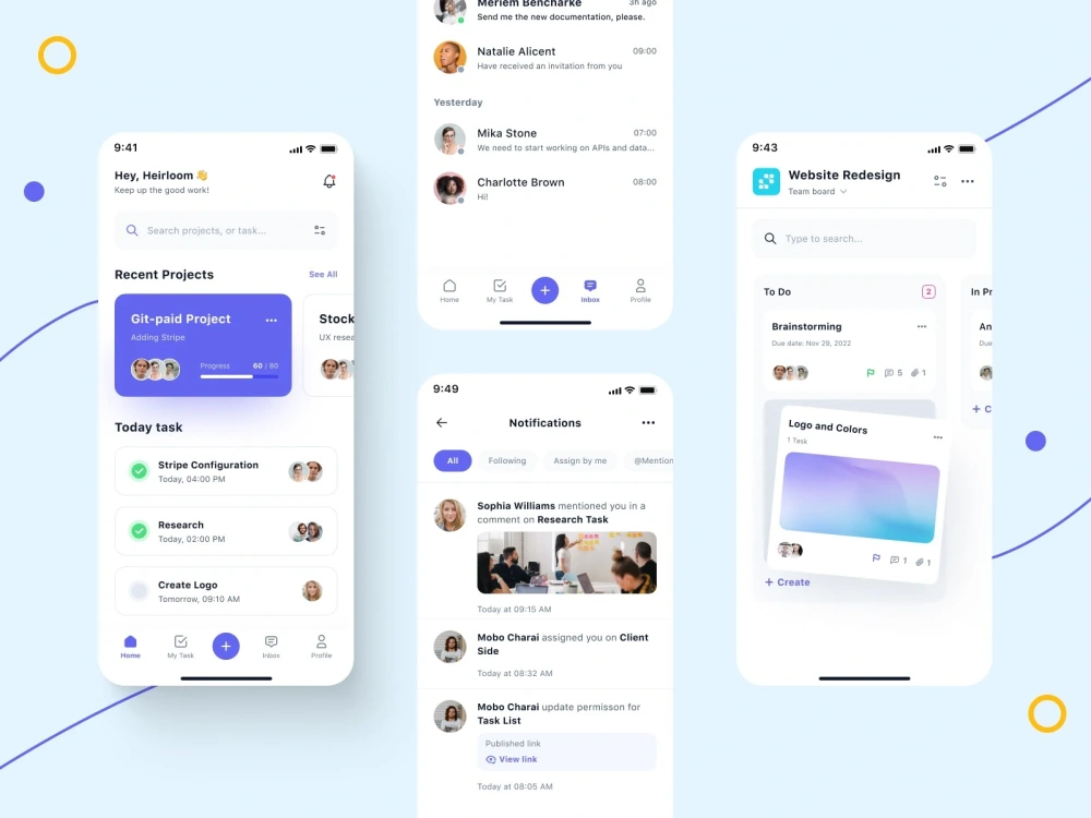 Professional detailed website UI or mobile app UI | Upwork