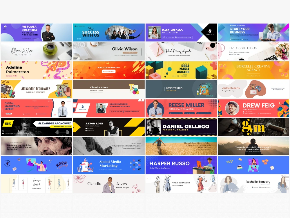 A professional banner, and header for linkedin | Upwork