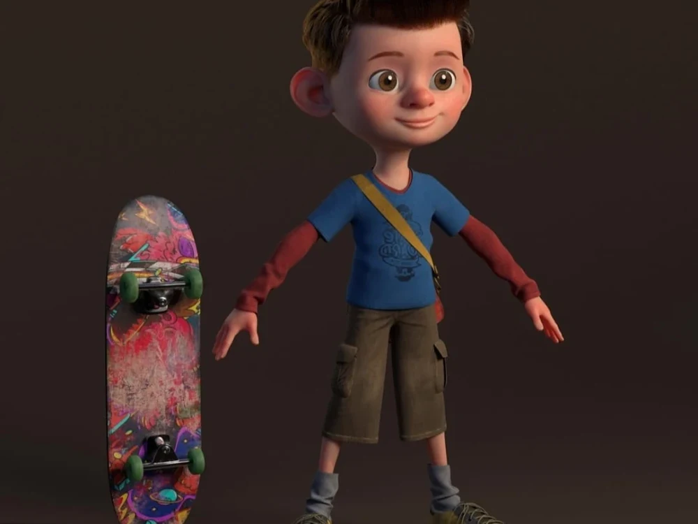 3D character animation 3D rigging texturing rendering for games film ...