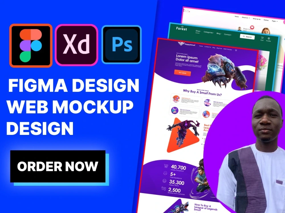 Figma wireframe design, figma prototype, website mockup design | UI ...
