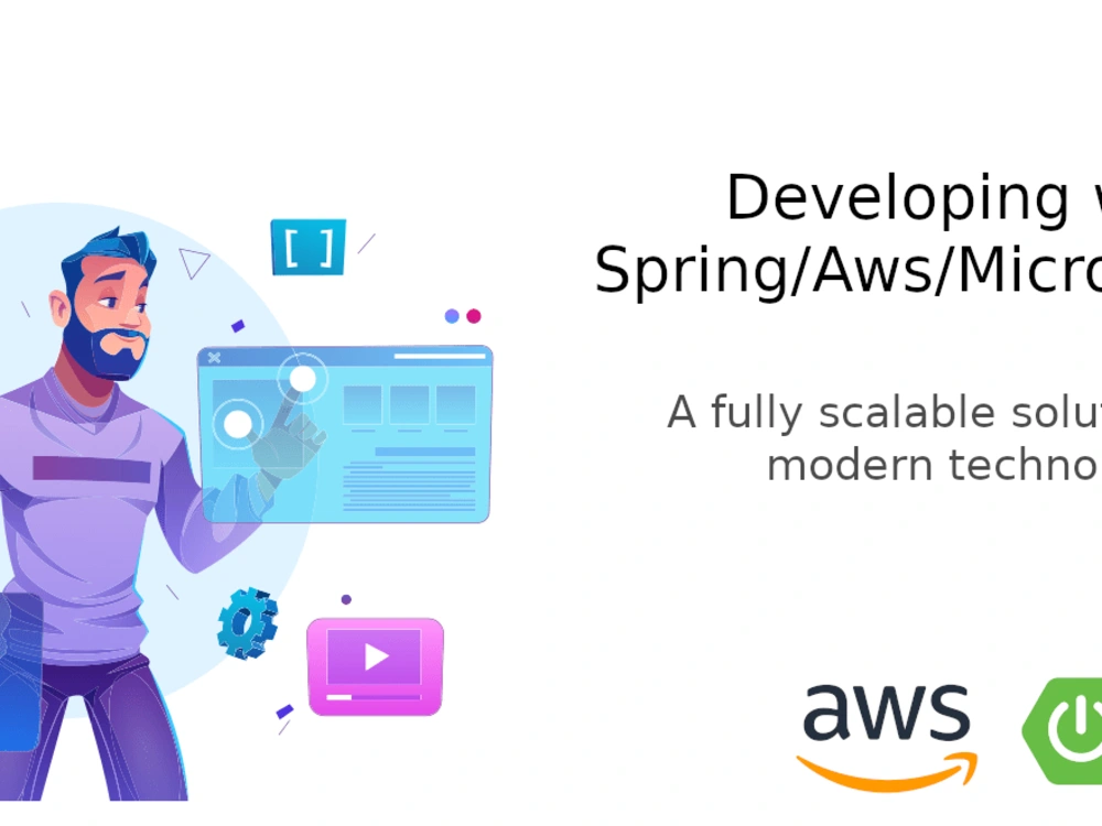 Spring/Microservice/AWS based enterprise web application | Upwork