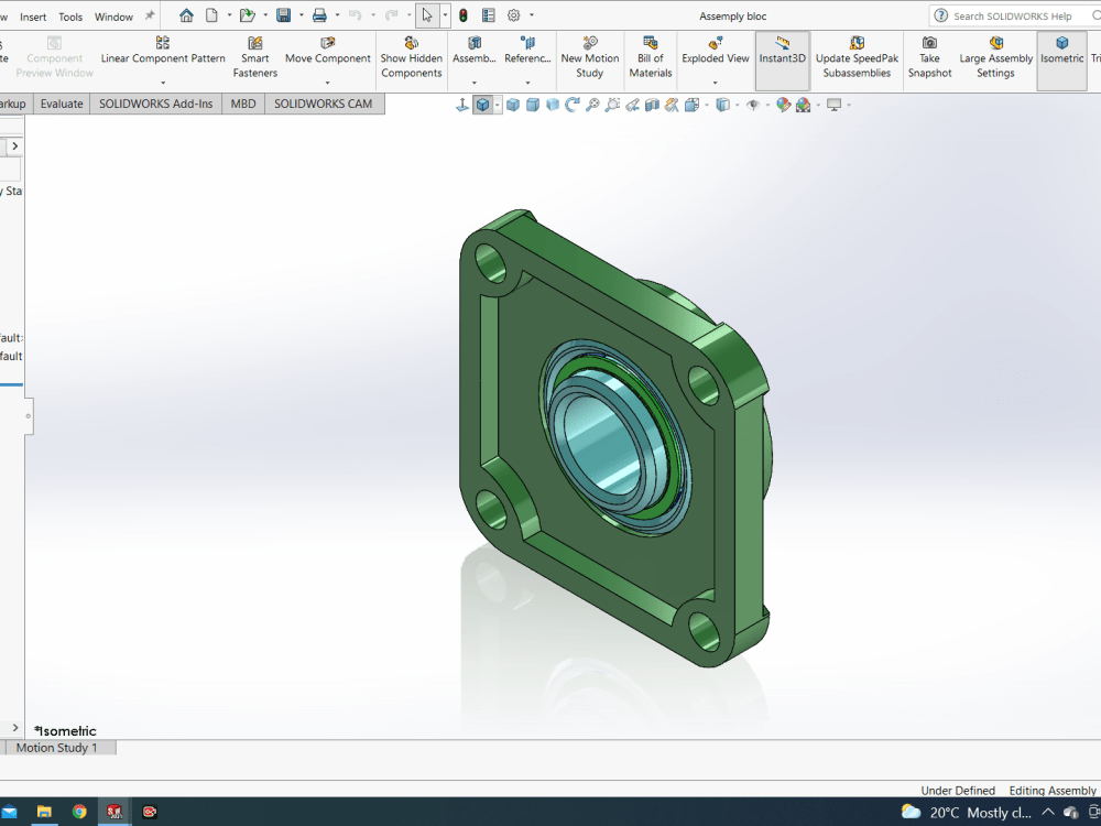 A perfect 3D model in Solidworks | Upwork