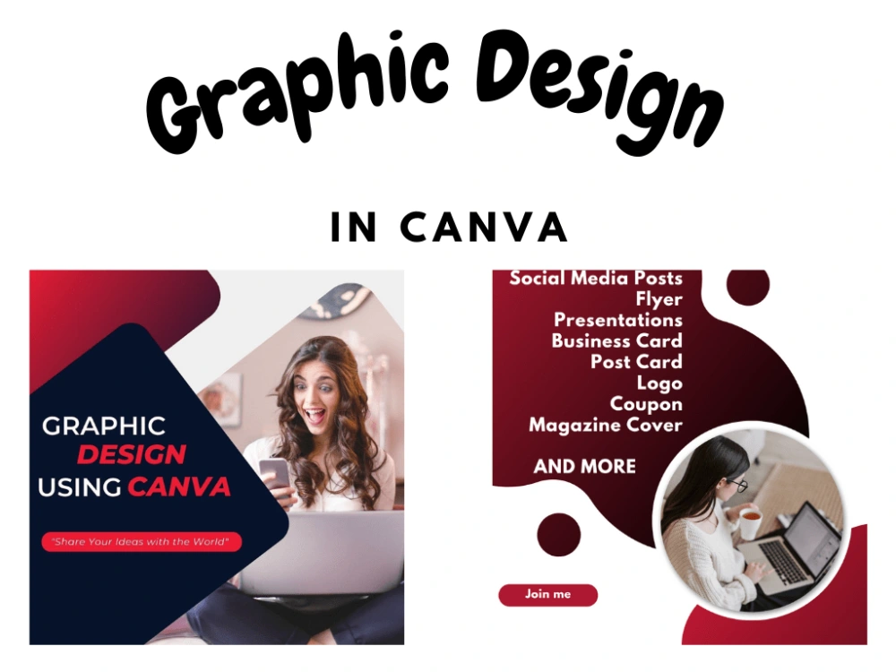 A modern design using canva | Upwork