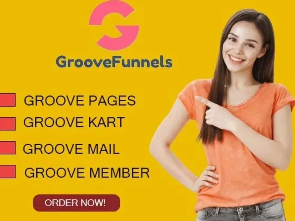 Groove funnel, groove website, groovepages, groovekart, groove cm | Upwork