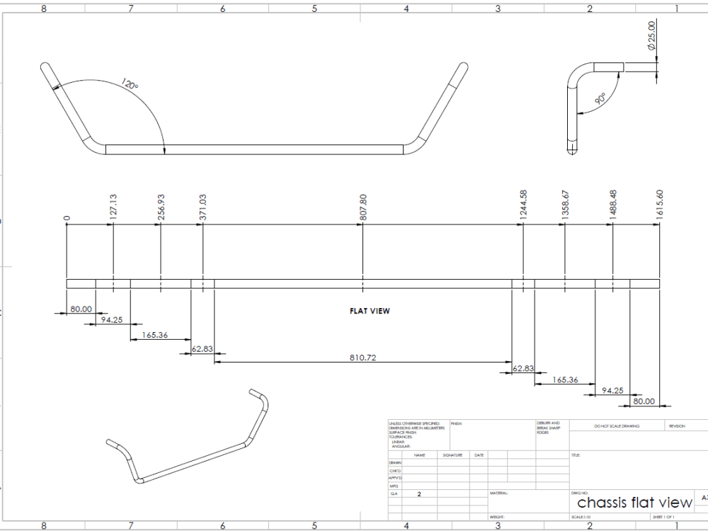A perfect technical drawing for your 3d model | Upwork