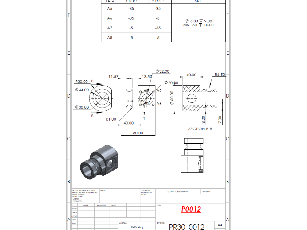 A perfect technical drawing for your 3d model | Upwork