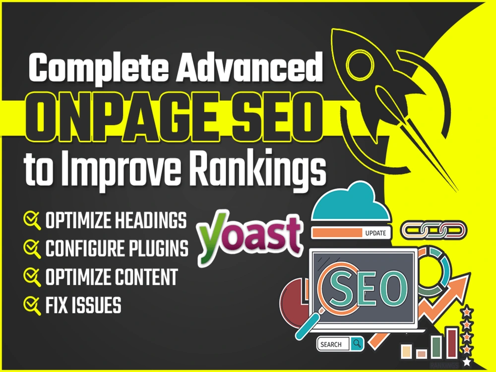 Onpage optimization of wordpress website with yoast seo | Upwork