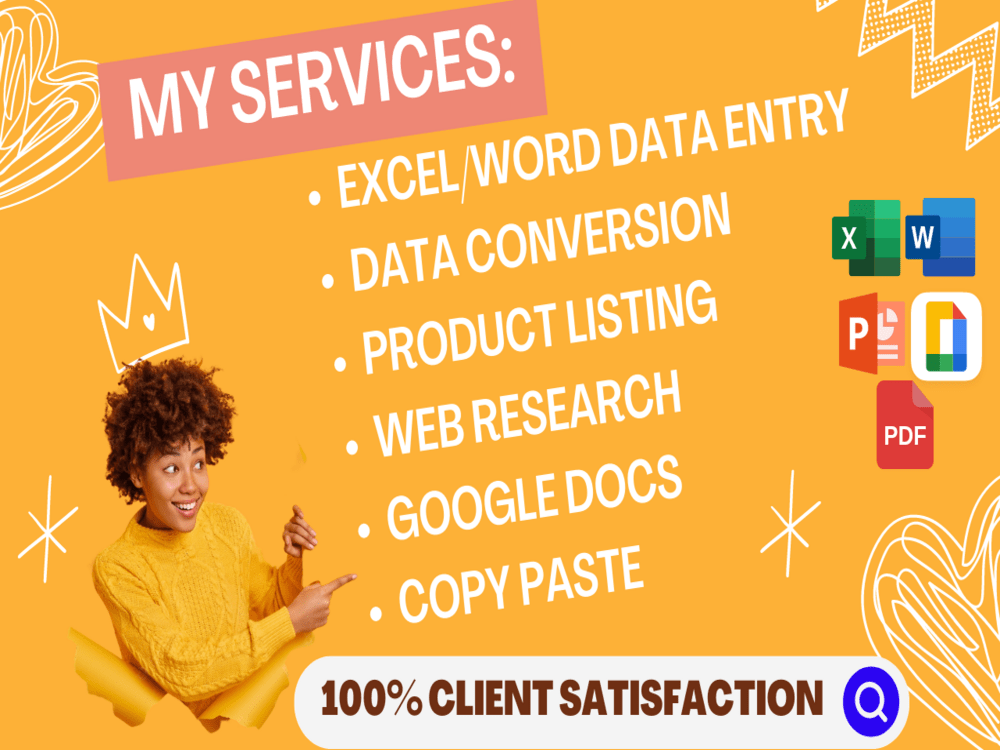 Fast & Reliable Data Entry, Copy Paste, and File Conversion Services ...