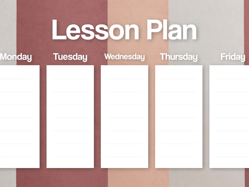 A school lesson plan graphic | Upwork