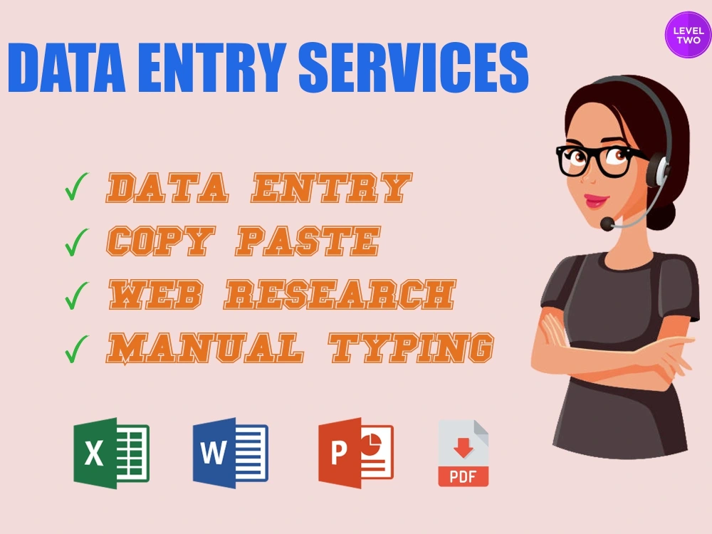 Accurate data entry services, copy-pasting, web researching, and typing | Upwork