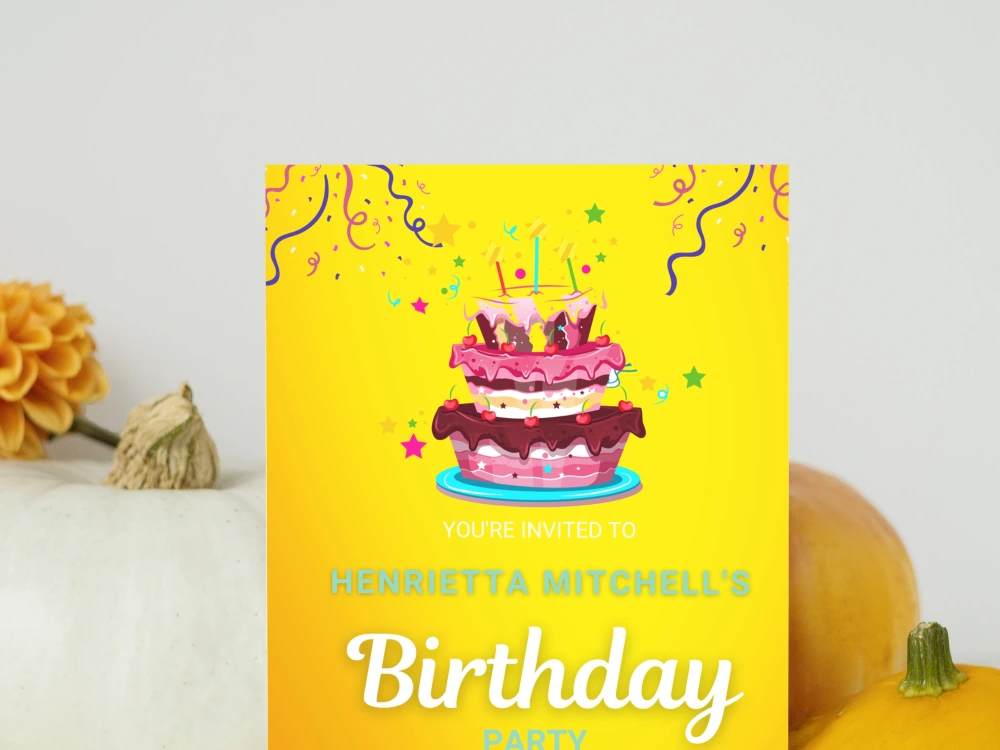 A professional and amazing printable Invitation card | Upwork