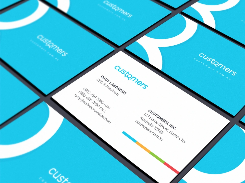A unique and professional looking business card | Upwork
