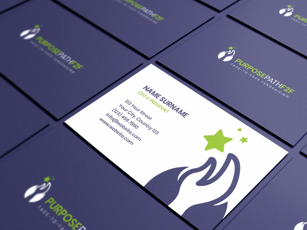 A unique and professional looking business card | Upwork